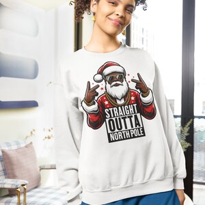 Hip Hop Santa Digital Art – Straight Outta North Pole (svg/png/pdf/eps ...