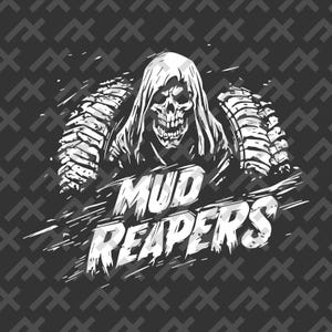 Mud Reapers Off-road Skull Logo - Digital SVG PNG PDF Dxf Files - Etsy