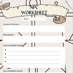 Ultimate NPC Toolkit: Three Comprehensive Information and Inspiration ...