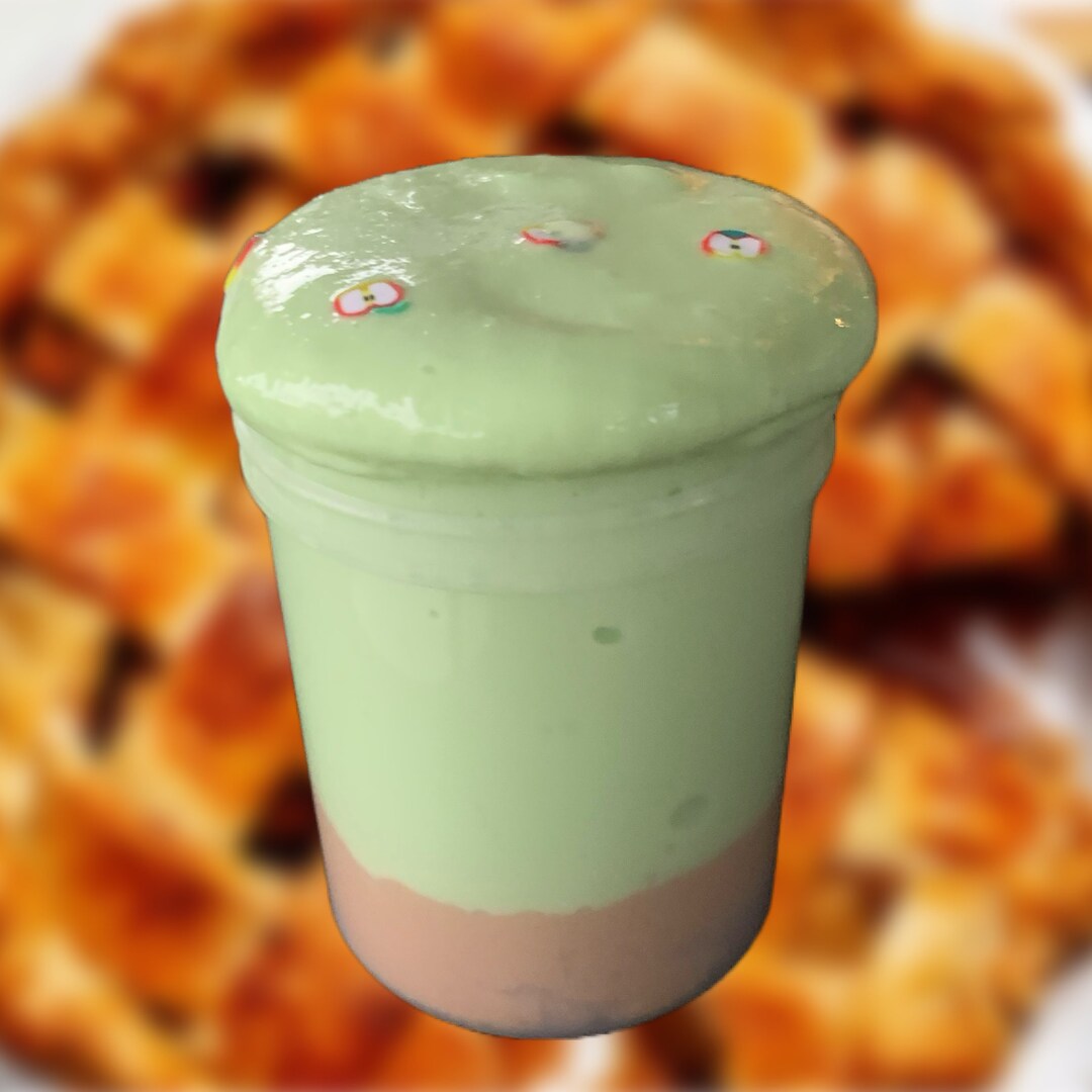 WARM APPLE PIE Glossy and Cloud Slime scented 4 Oz - Etsy