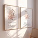 Large Scripture Wall Art Botanical Bible Verse Set of 3 Prints - Etsy