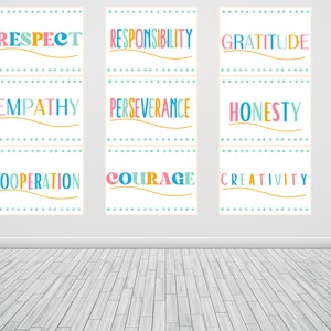 Classroom Character Trait Posters, Set of 9 Printables, Classroom ...