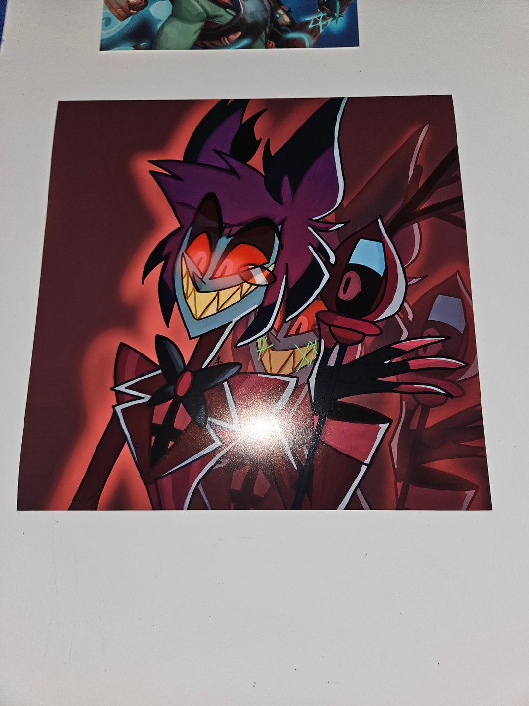 Hazbin Hotel Alastor Drawing Art Print - Etsy