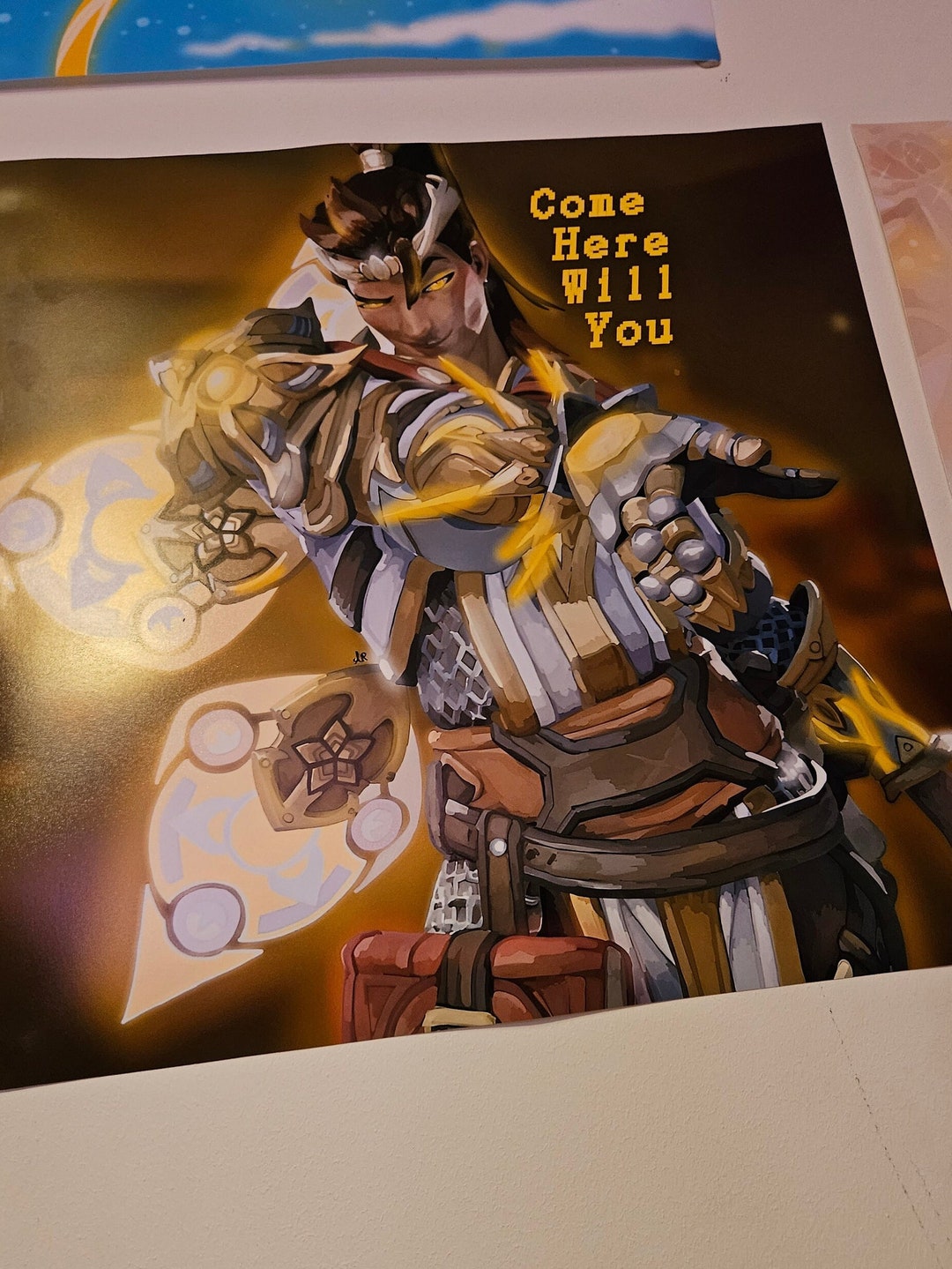 Overwatch 2 Cleric Lifeweaver Drawing Art Print Ow2 - Etsy