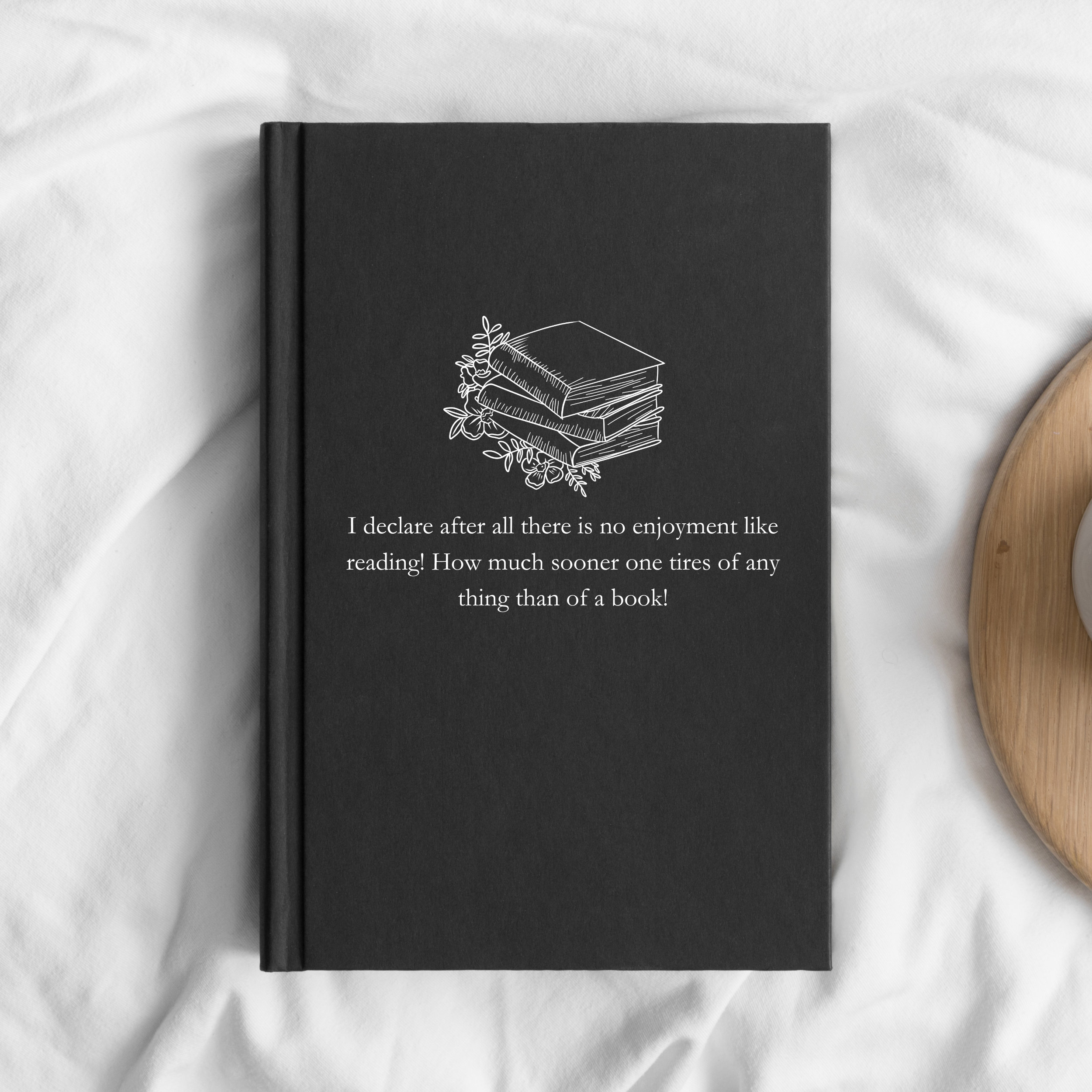Jane Austen Journal, Jane Austen Quote, Book Lover Gift,, Bookish ...