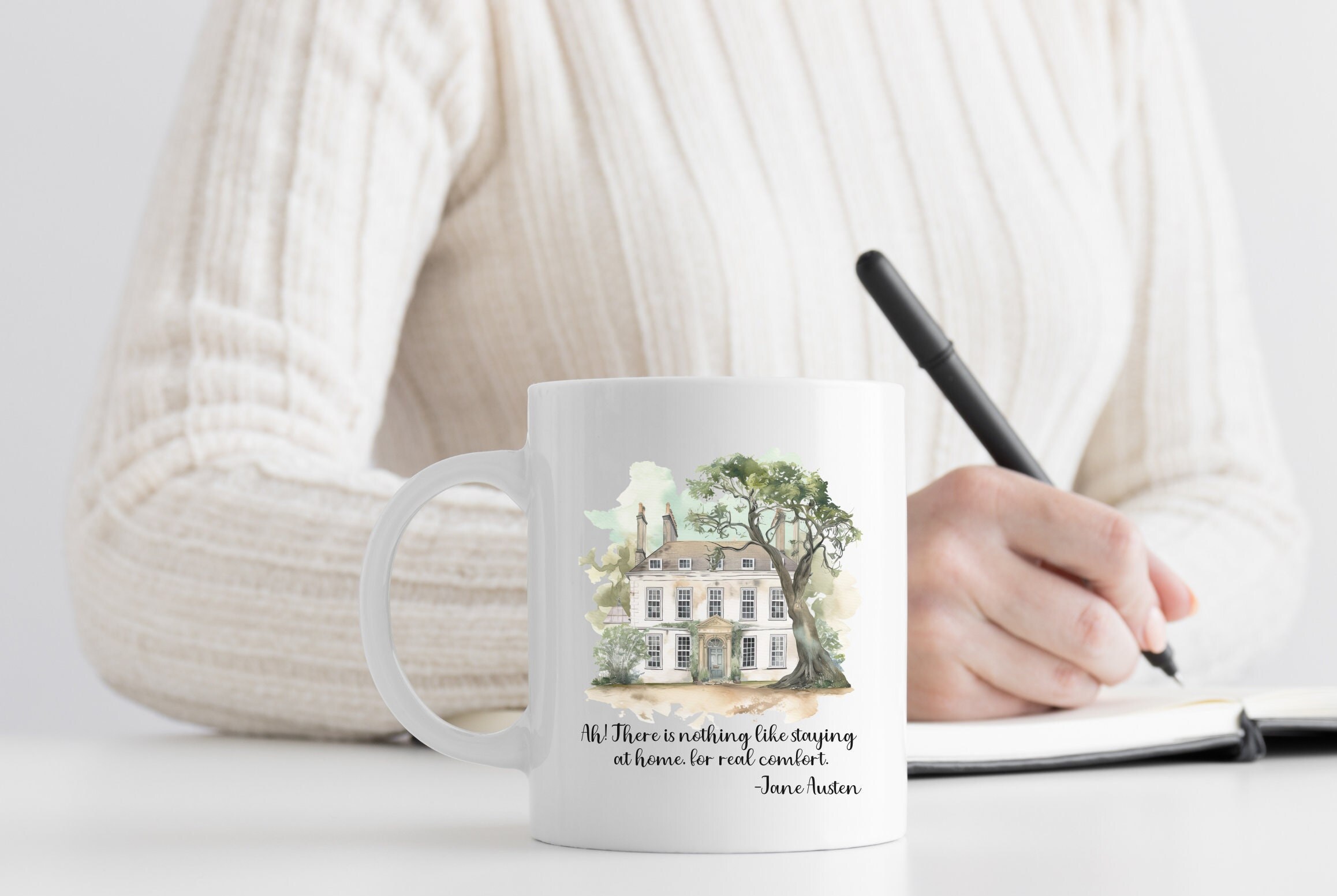 Jane Austen Gift Jane Austen Mug Gift for English Teacher - Etsy