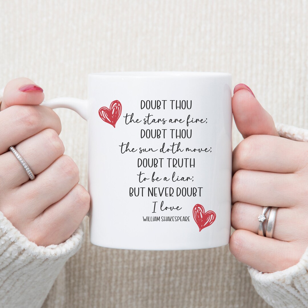 Shakespeare Mug,, Shakespeare Gift, English Teacher Mug, Librarian Gift ...