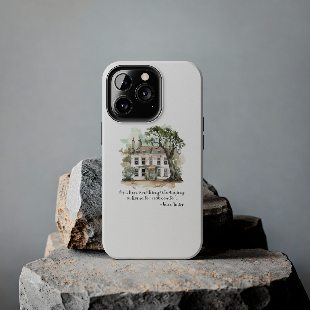 Jane Austen Phone Case, Jane Austen Gift, Bookish Phone Case, Pride and ...