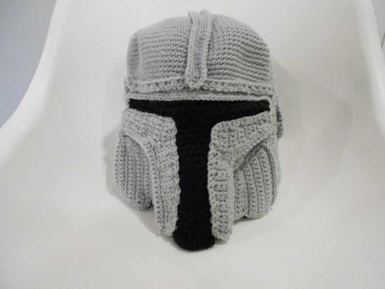 Mandalorian-inspired Helmet Crochet Pattern - Etsy