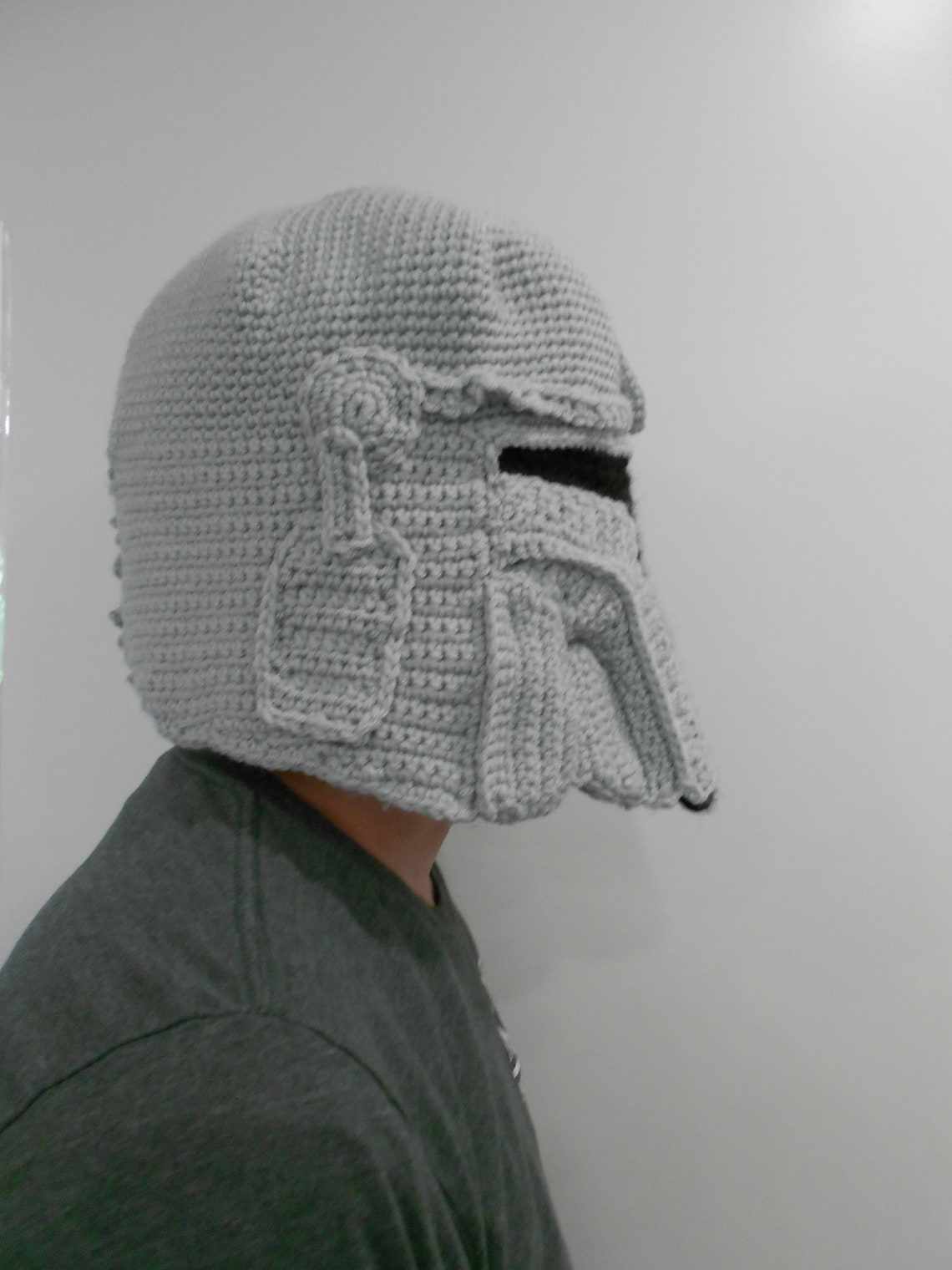 Mandalorian-inspired Helmet Crochet Pattern - Etsy