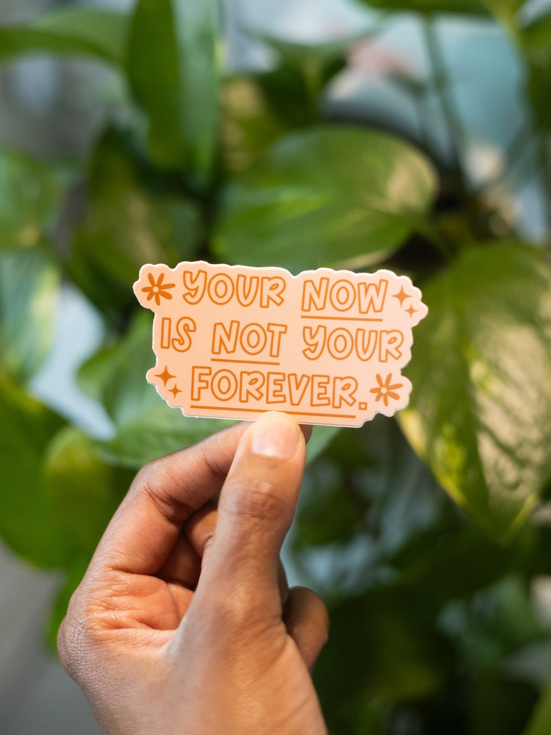 Your Now is Not Your Forever Mental Health Sticker - Etsy