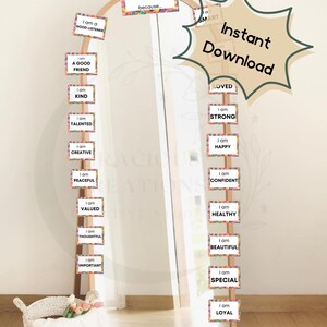 Affirmation Mirror Cards Instant Download - Etsy