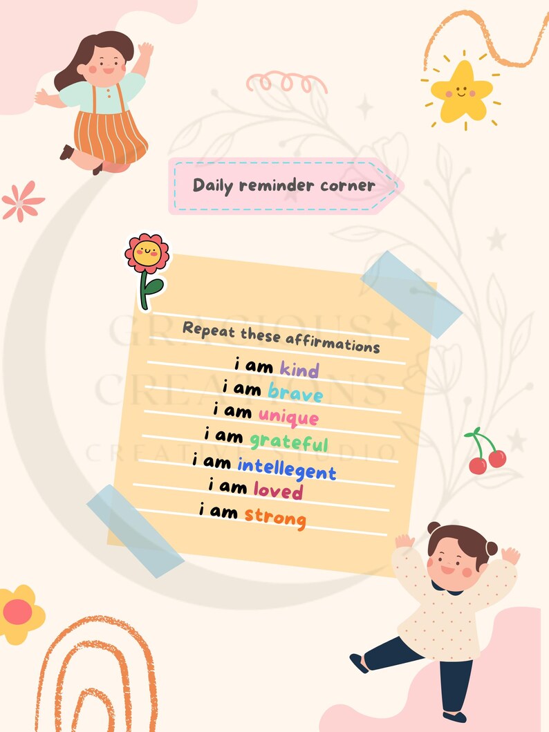 Kid Calm Down Corner Posters Instant Download - Etsy