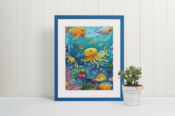Underwater Scene For Kids