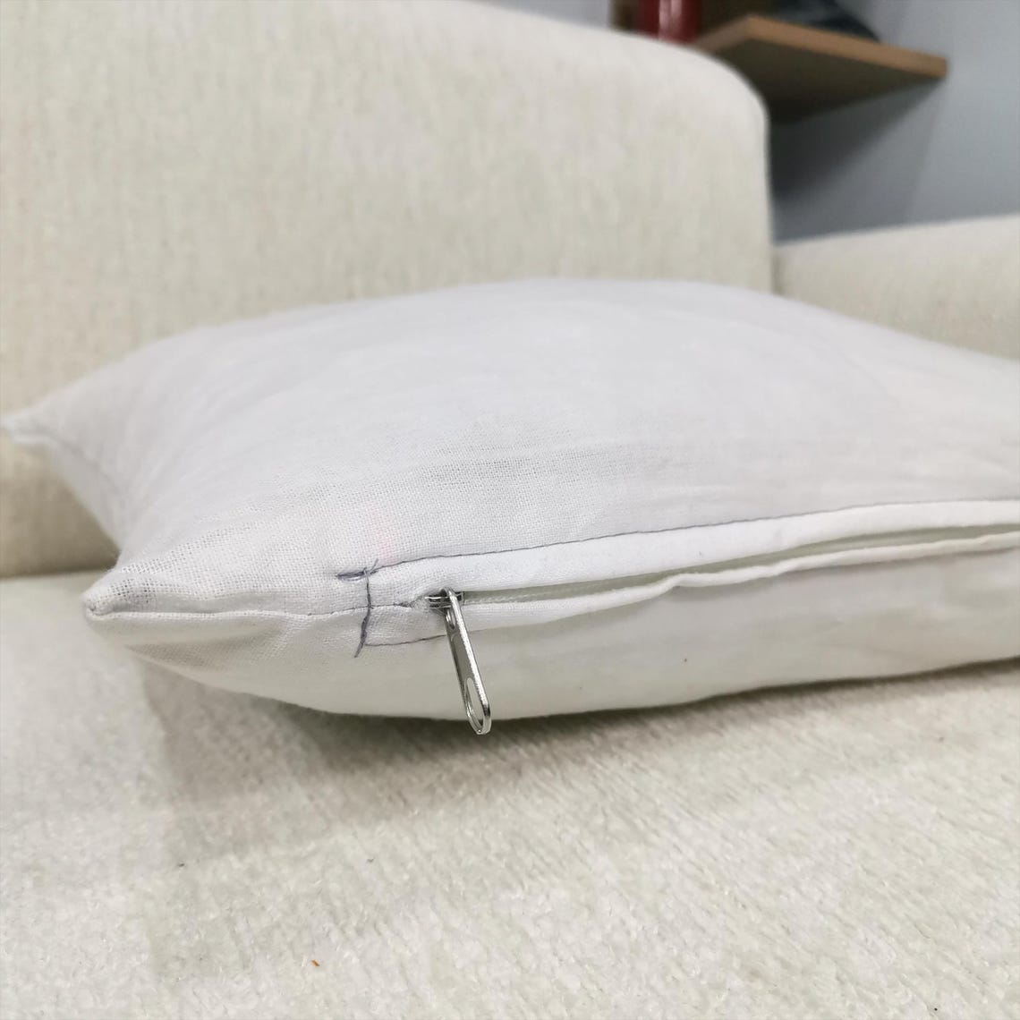 Custom Size Pillow Insert, %100 Cotton Fabric, Hypoallergenic Down ...