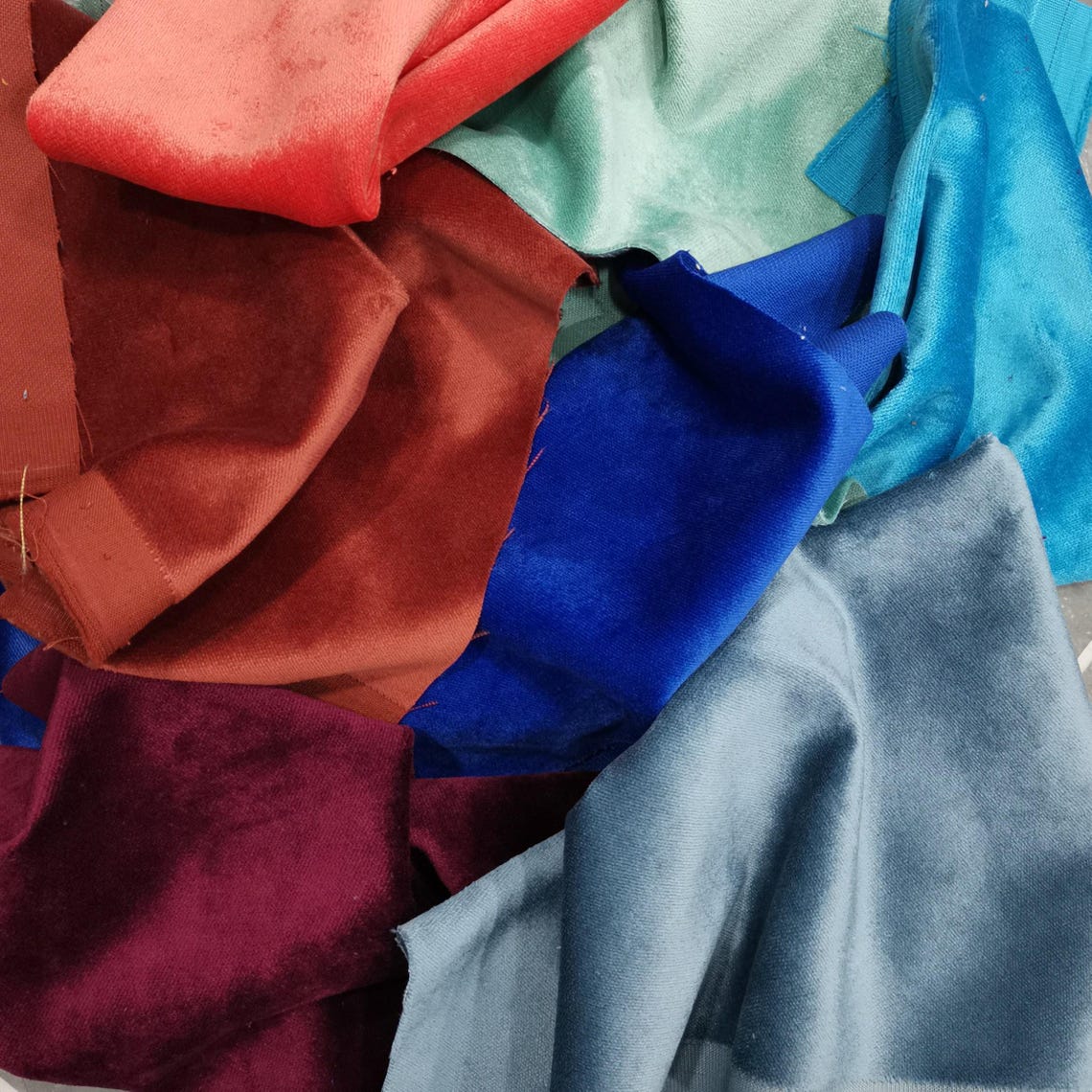 MIXED FABRIC Scraps, Bundle of Random Fabric Pieces, Random Fabric ...