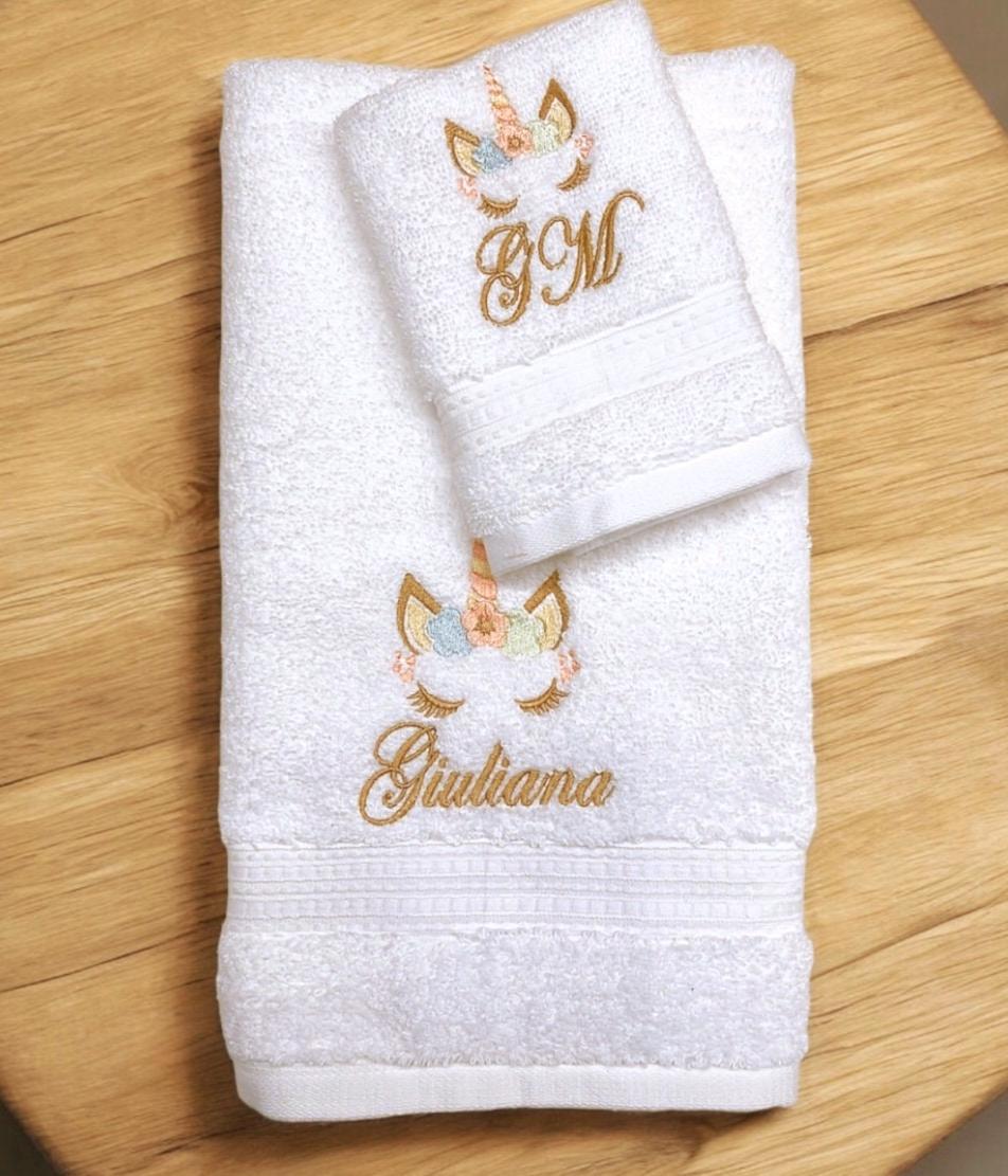 Personalized Bath Towel, Embroidered Towel, Monogrammed Bath Towel ...