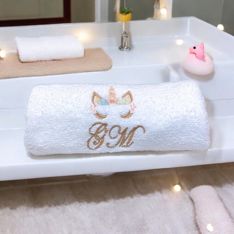Personalized Bath Towel, Embroidered Towel, Monogrammed Bath Towel ...