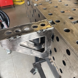 Welders Fabrication Square 6" X 6" X 2" DXF File for 4 Mm Steel ...