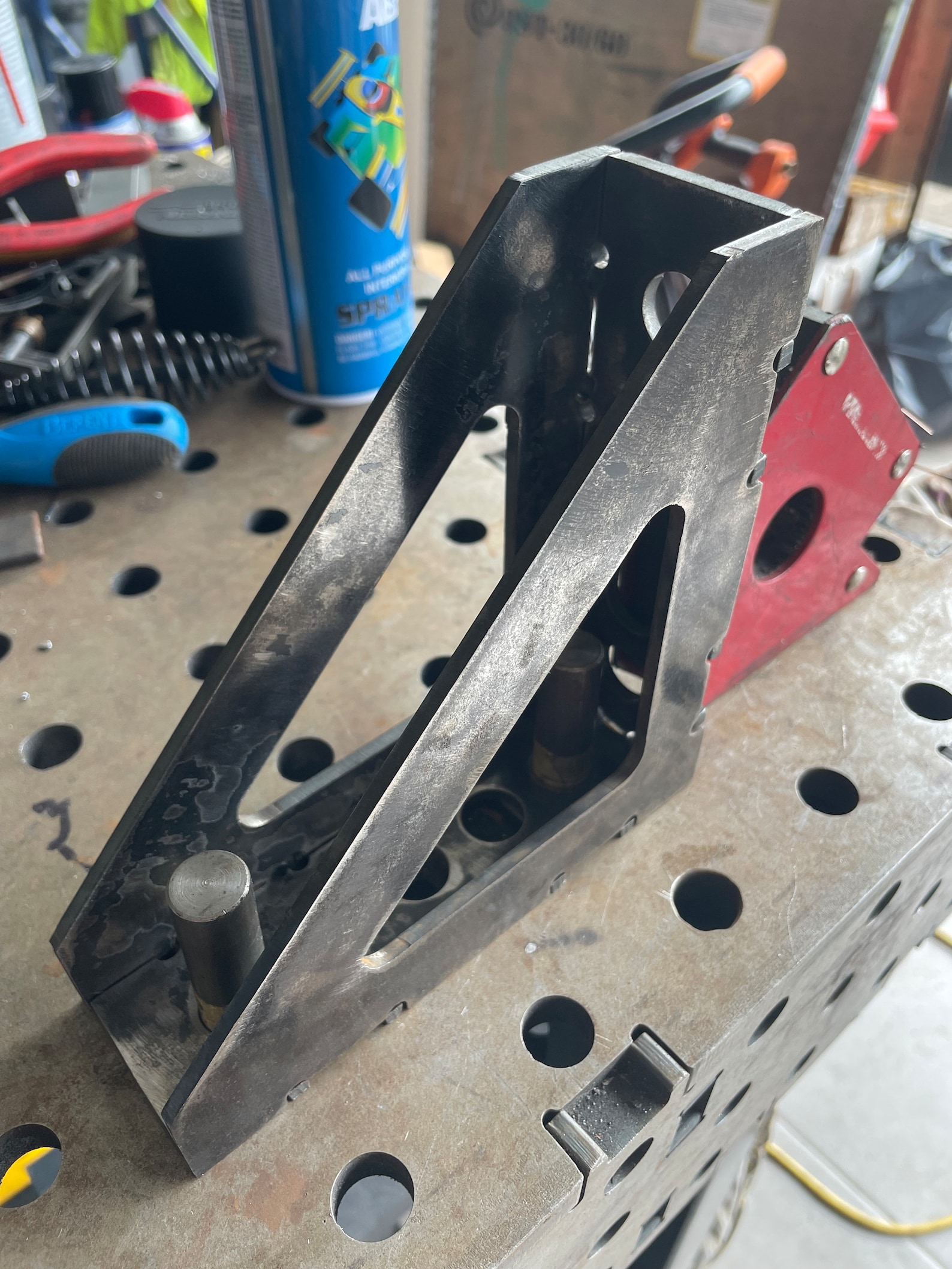 Welders Fabrication Square 6" X 6" X 2" DXF File for 4 Mm Steel ...