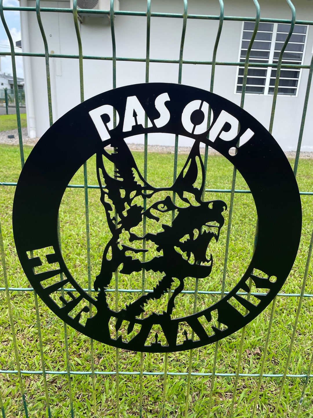 Shepard Guard Dog Sign. DXF Files for CNC Plasma Laser Cutter - Etsy