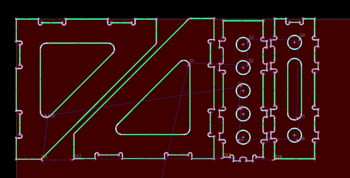 Welders Fabrication Square 6" X 6" X 2" DXF File for 4 Mm Steel ...