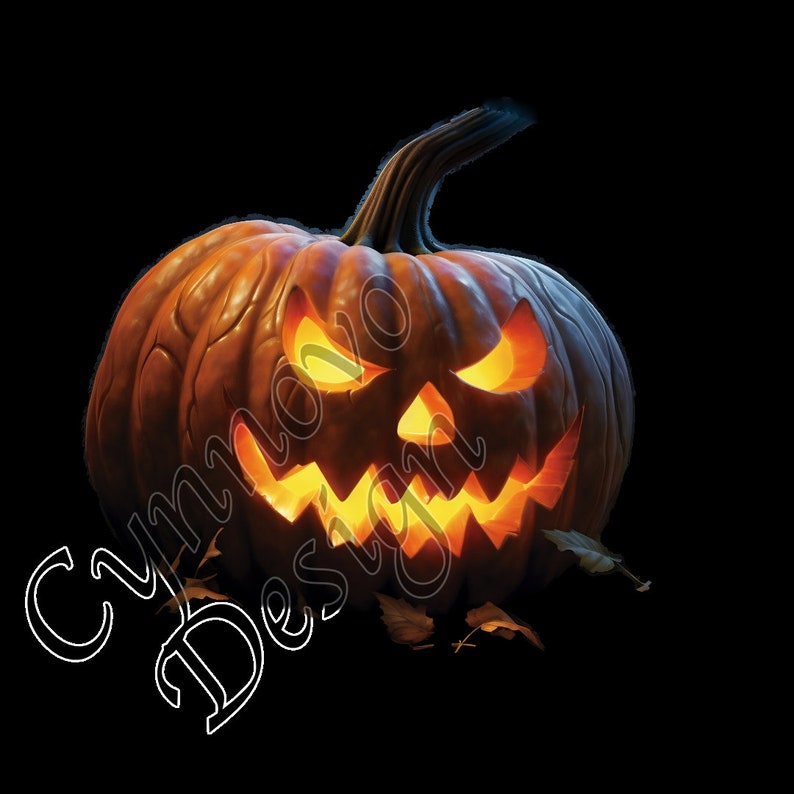 5 PNG Images Spooktacular Scary Pumpkin Clipart for Some Haunting ...