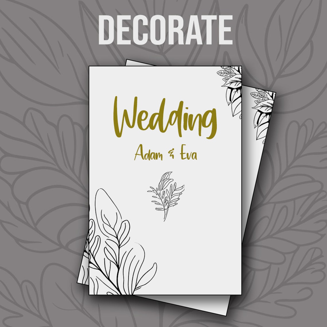200 Leaves and Branches Svg Procreate Botanical Stamps | Floral Designs ...