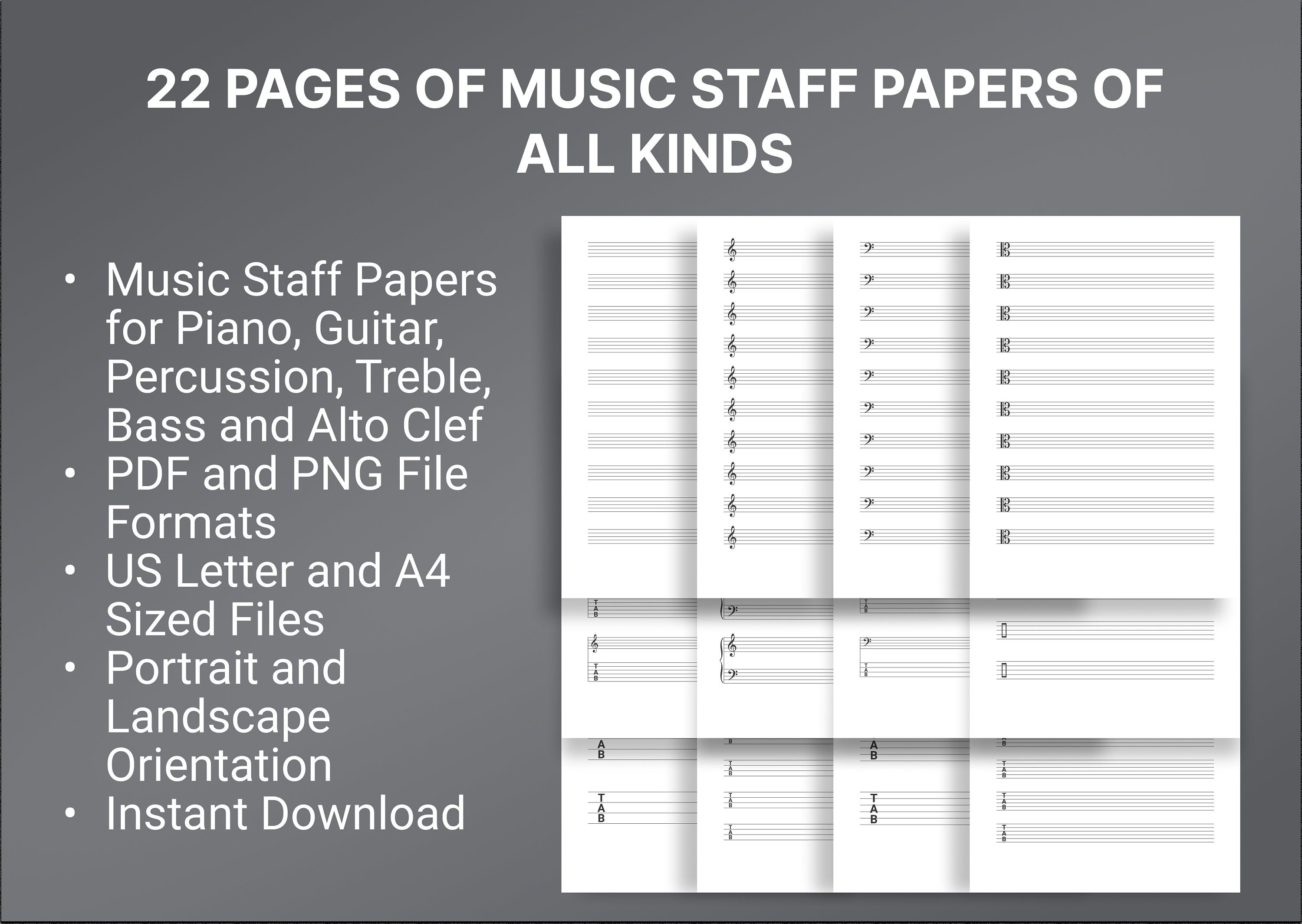 Remarkable 2 Ultimate Music Templates Bundle: Digital Sheet Music for ...