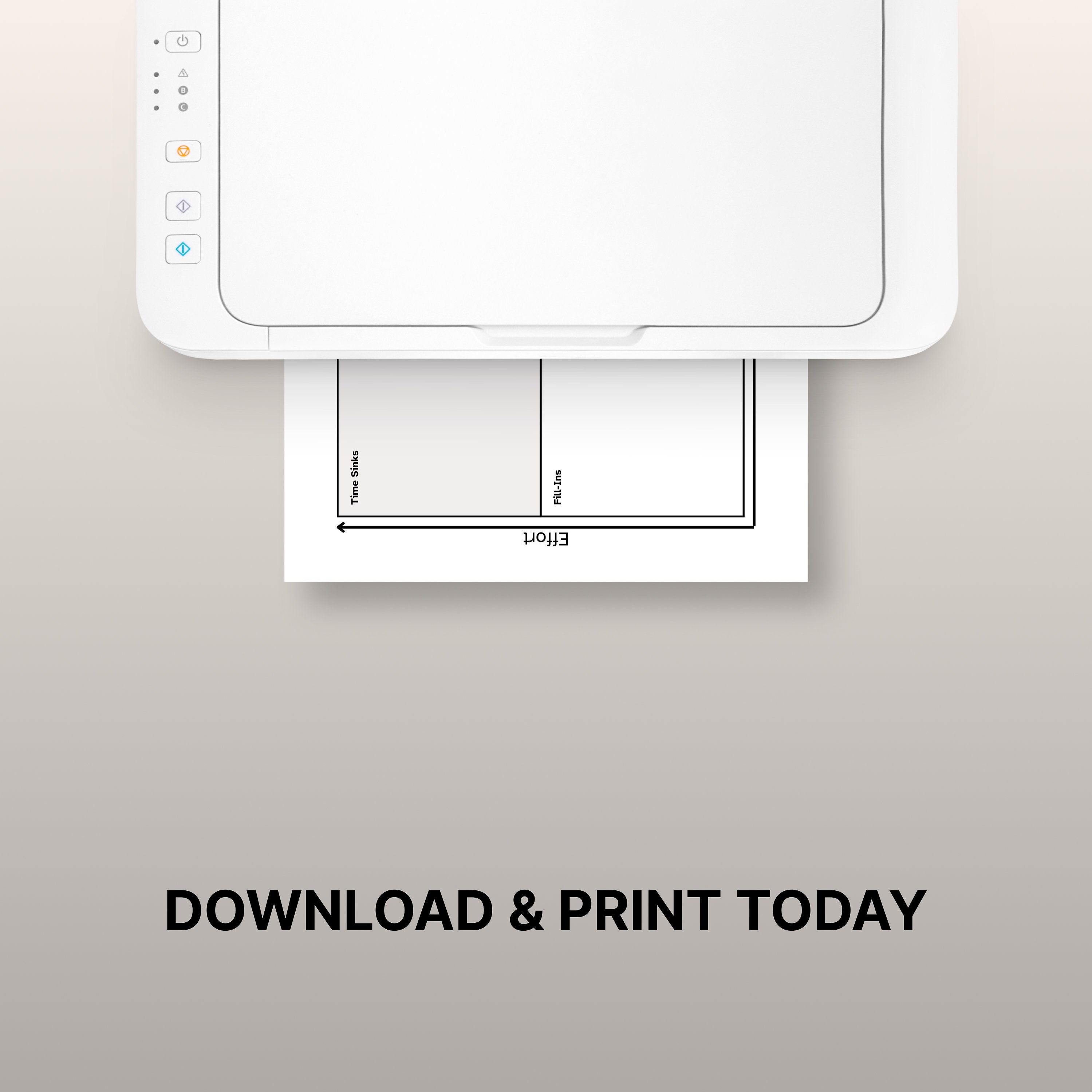 Impact Effort Matrix for Making Decisions and Effective Change ...