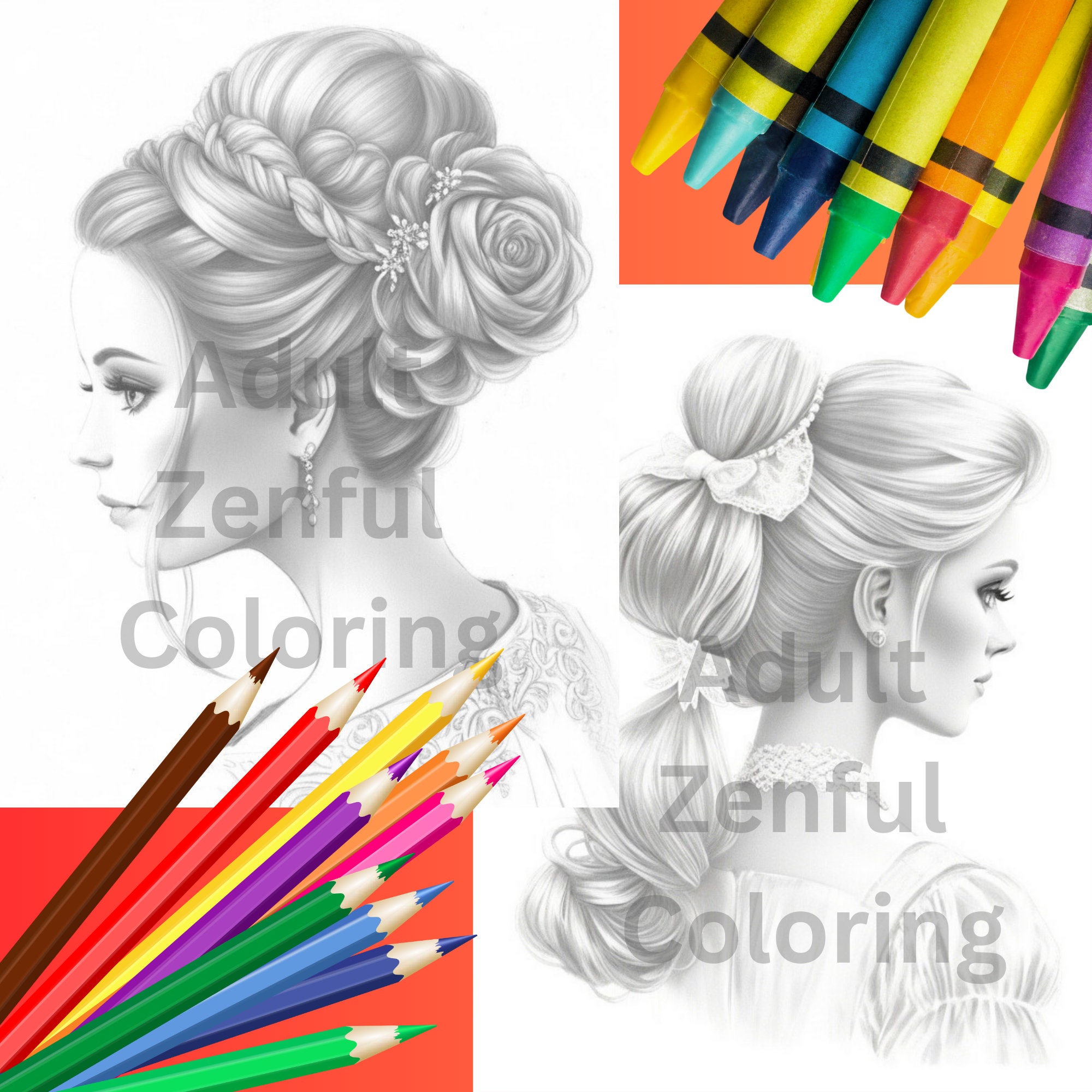50 Elegant Hairstyle Grayscale Coloring Pages Gorgeous Hairstyle Inspo ... 50 Elegant Hairstyle Grayscale Coloring Pages Gorgeous Hairstyle Inspo ...
