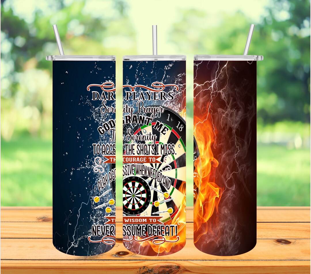 Dart Players Prayer: Sublimated Tumbler - Etsy