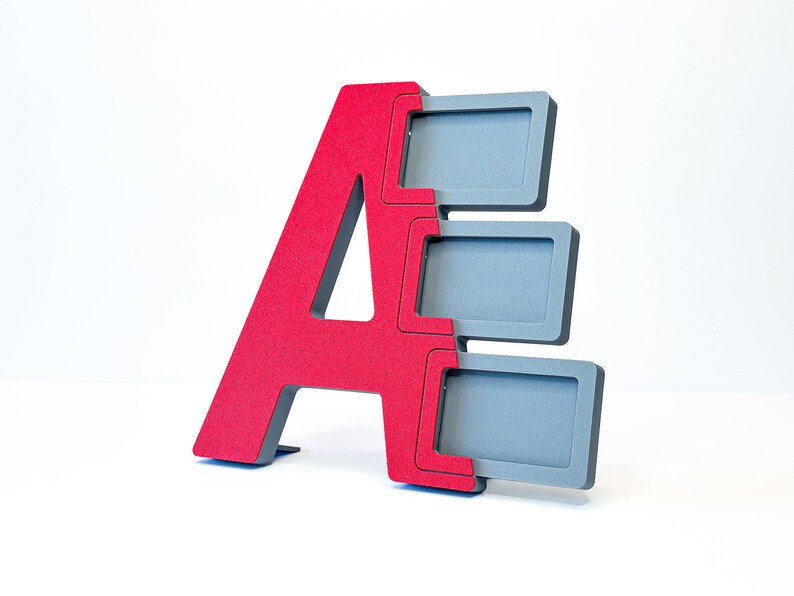 3D Letter, Personalized Photo Frame, Freestanding Letter, Nursery Wall ...