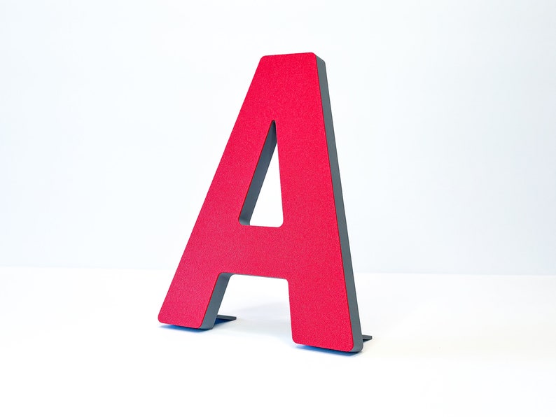 3D Letter, Personalized Photo Frame, Freestanding Letter, Nursery Wall ...