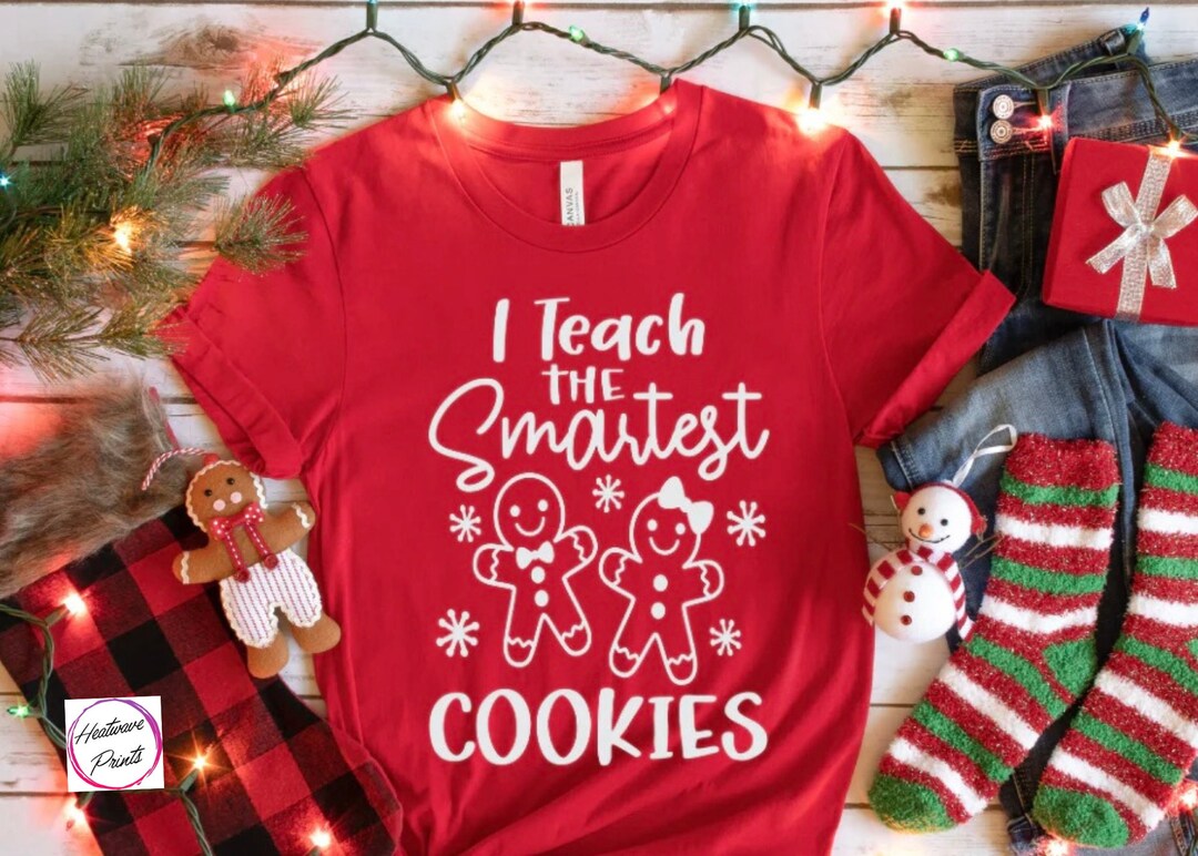 I Teach the Smartest Cookies Screen Print - Etsy