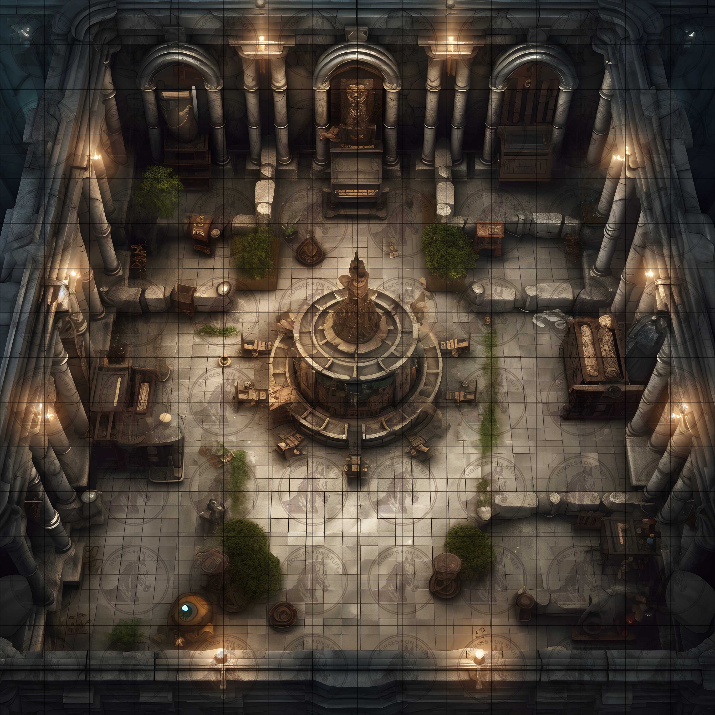 Dungeon Rooms Maps, Dnd Battle Map, D&D, Battlemap, Dungeons and ...