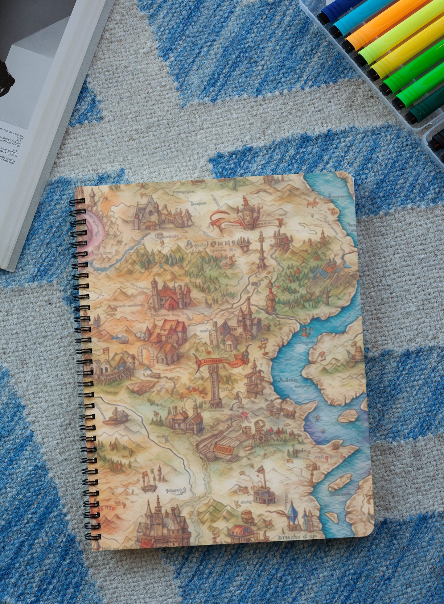 Adventure Maps Seamless Patterns, 10 Maps, for Paper, Wallpaper, Fabric ...