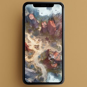 Maps of Forgotten Lands, Forests, Mountains, Valleys, Canyons, Dnd ...