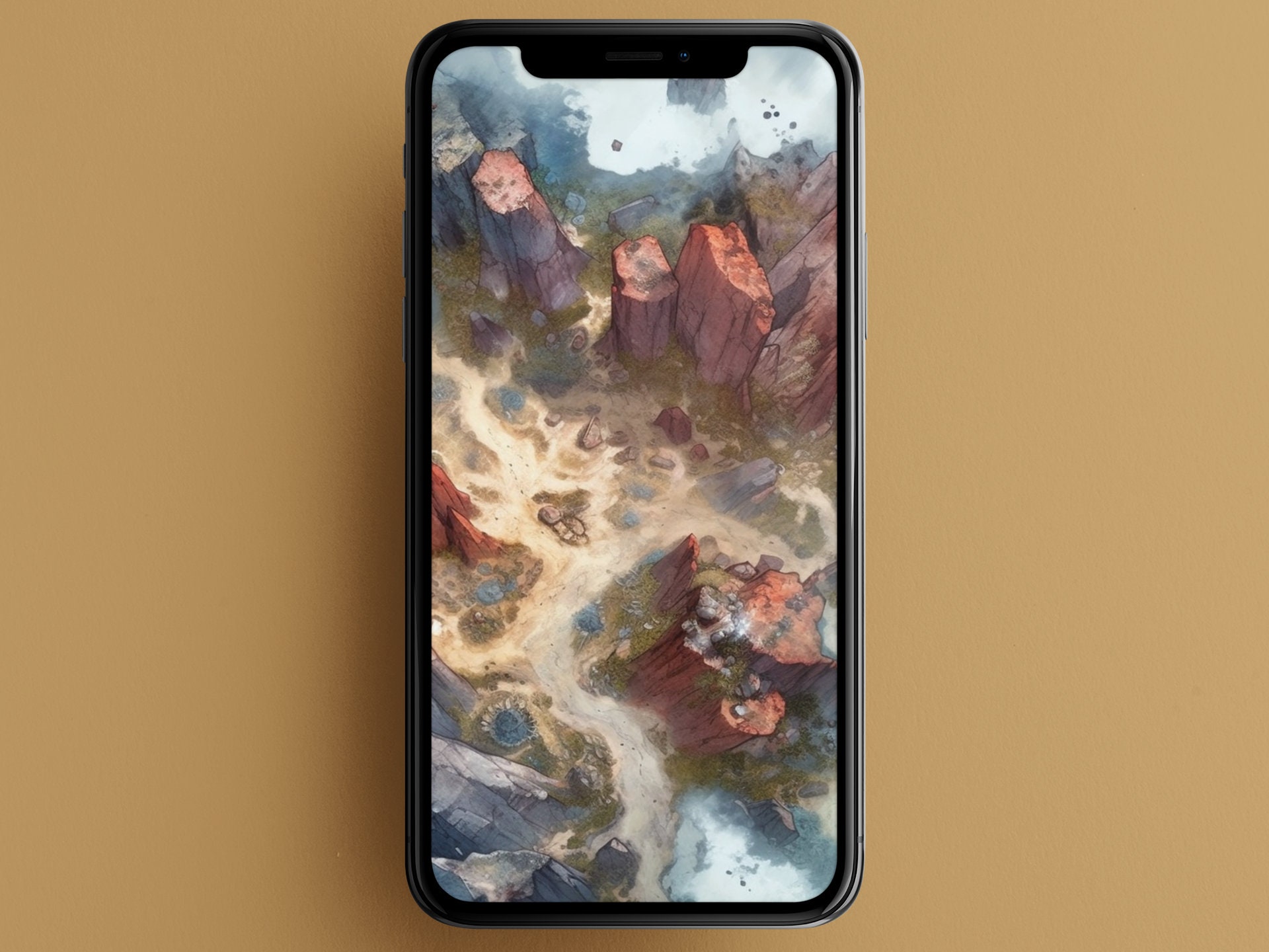 Maps of Forgotten Lands, Forests, Mountains, Valleys, Canyons, Dnd ...