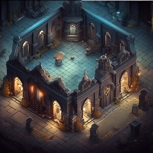 Magical Temple, Cathedral Altar Maps, Dnd Battle Map, D&D, Battlemap ...