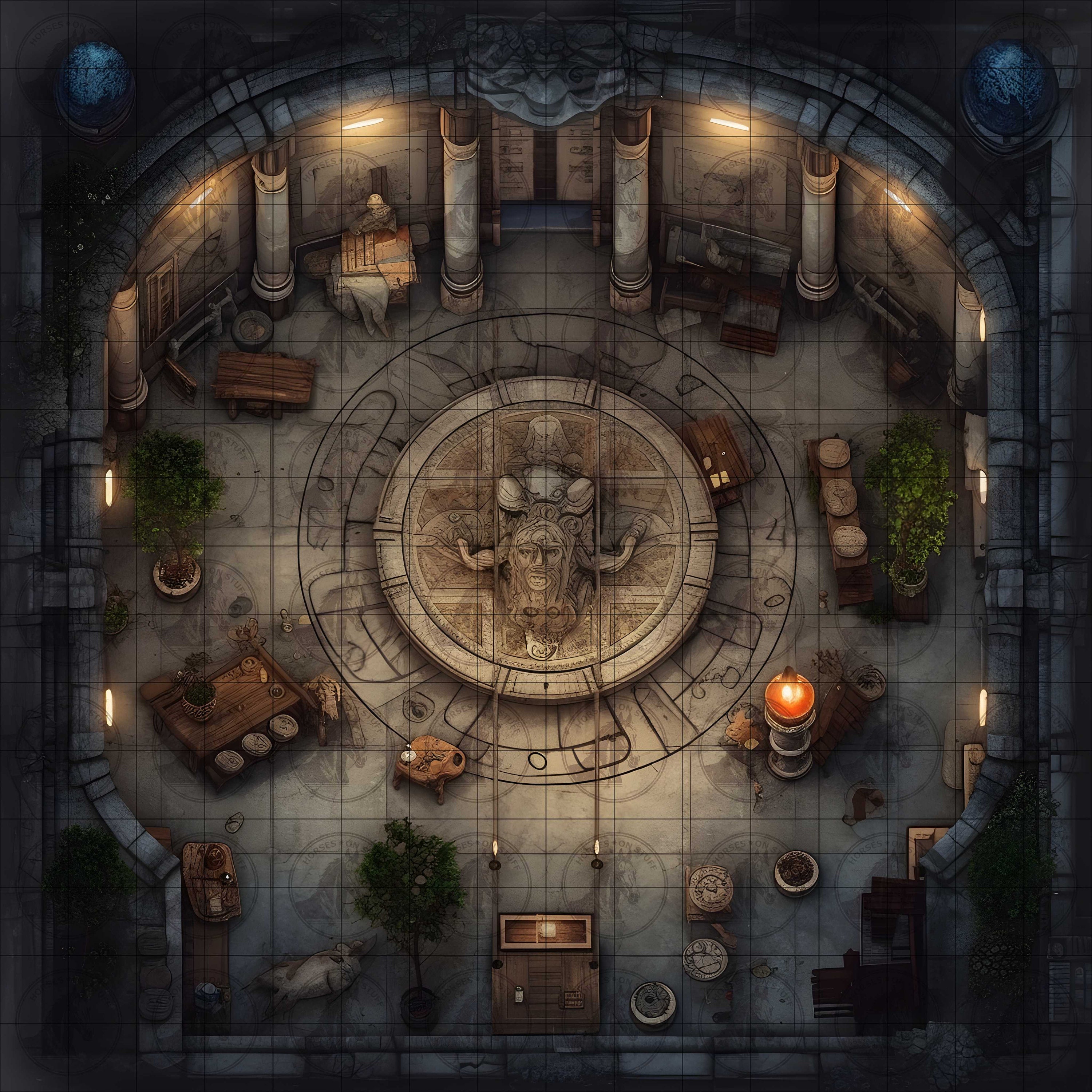 Dungeon Rooms Maps, Dnd Battle Map, D&D, Battlemap, Dungeons and ...