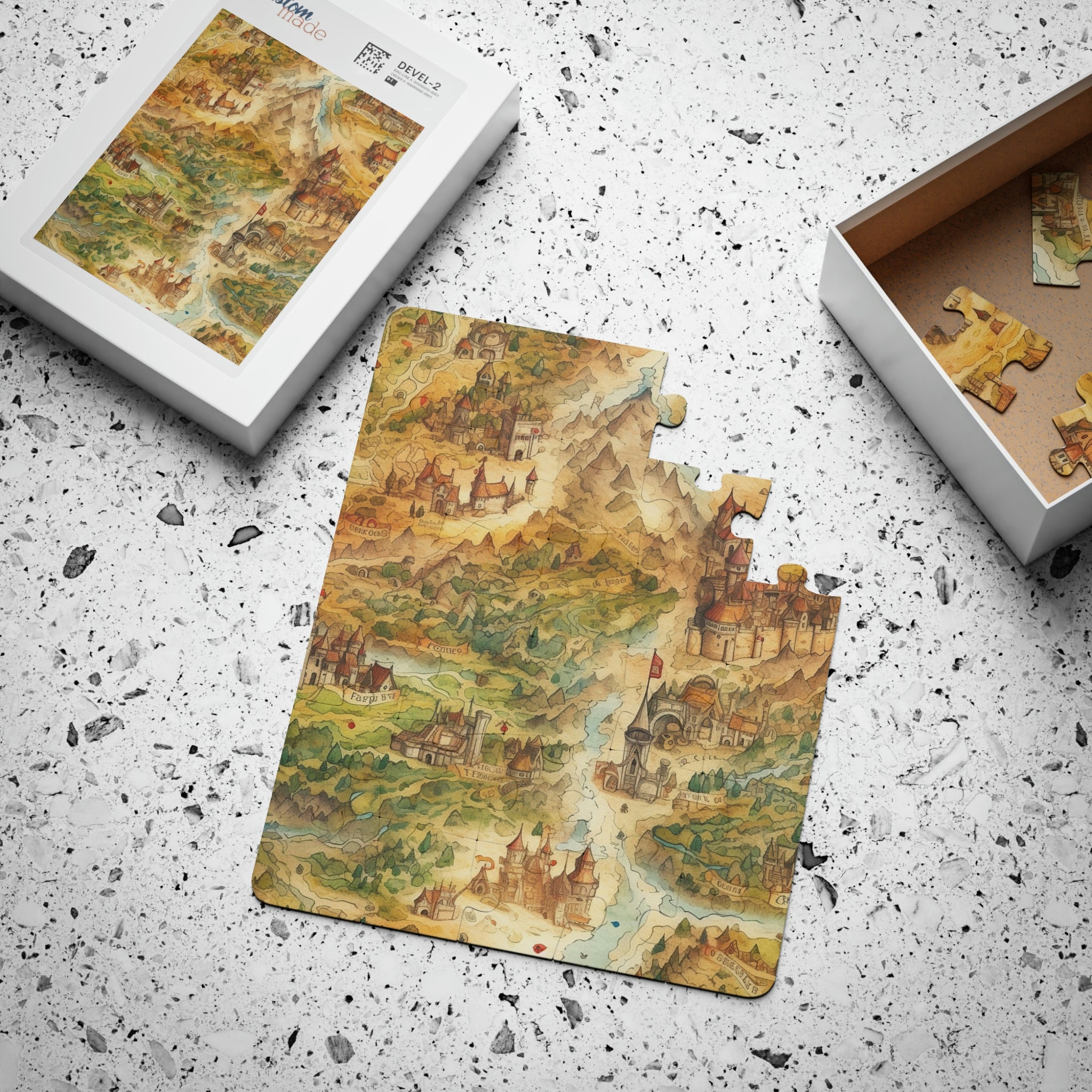 Adventure Maps Seamless Patterns, 10 Maps, for Paper, Wallpaper, Fabric ...