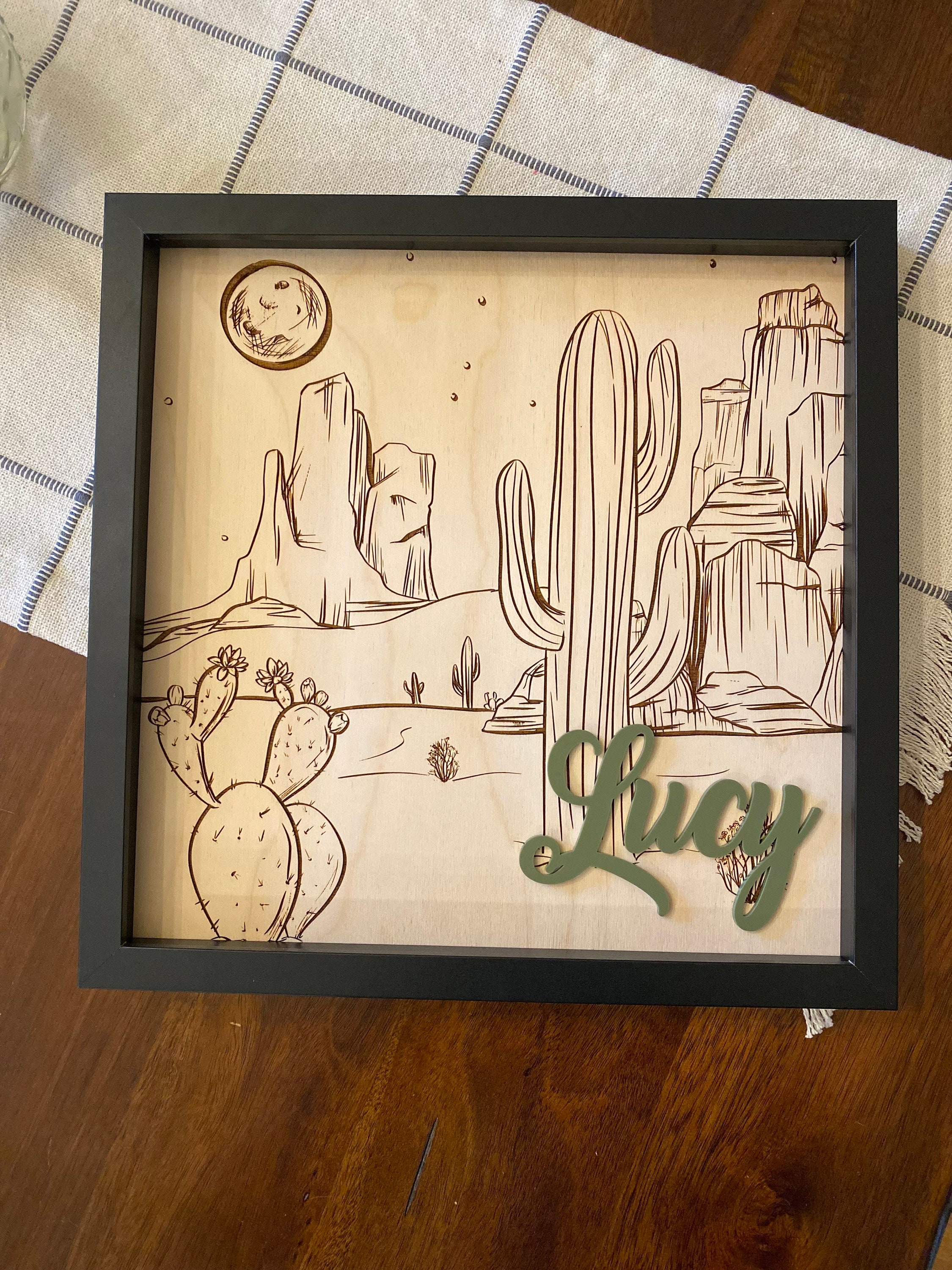 Custom Wall Art With Name Kids Room Custom Art Name Wall - Etsy