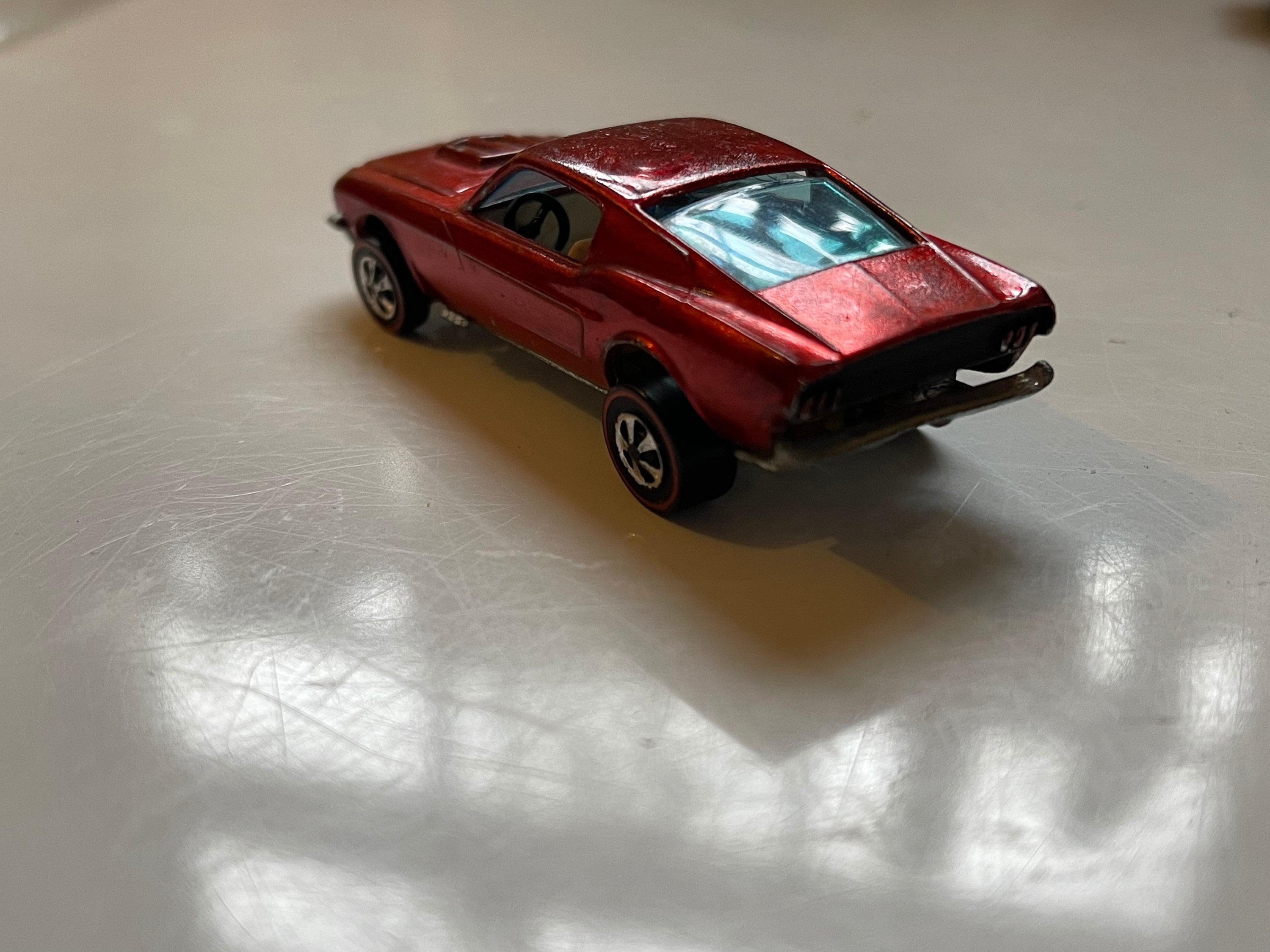 Hot Wheels Redline Custom Mustang Red- Hk Excellent - Etsy