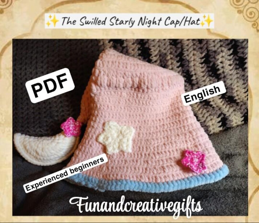 The Swilled Starly Night Cap Hat Pattern - Etsy
