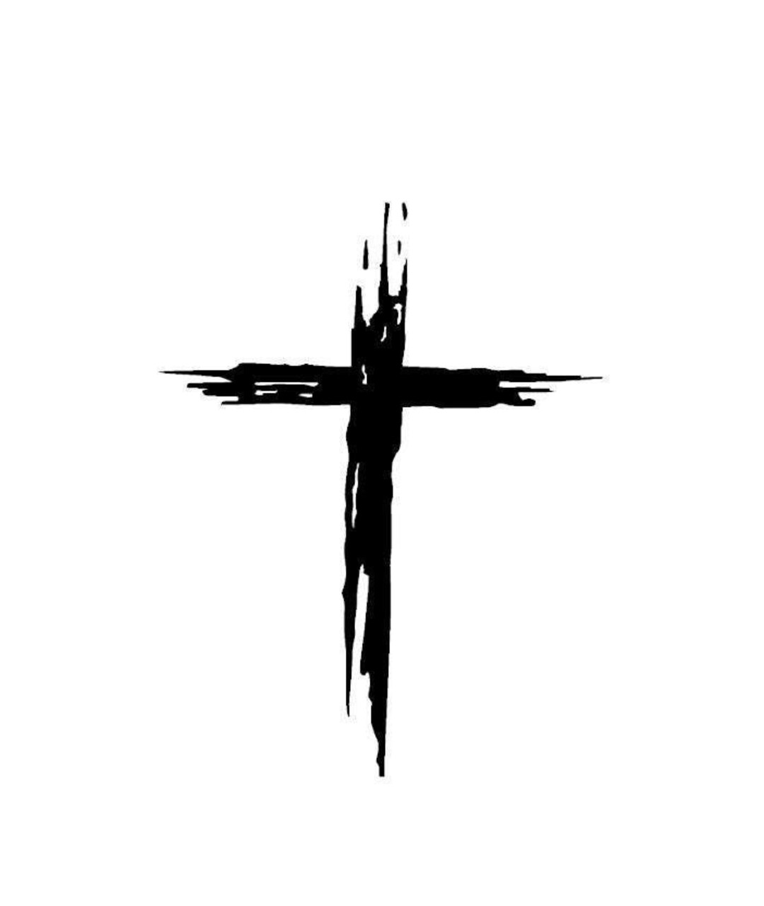 Rustic Cross Design Vector - Etsy