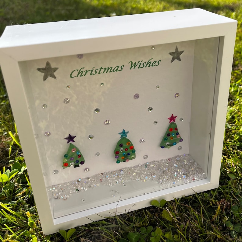 Sea Glass Christmas Trees - Etsy