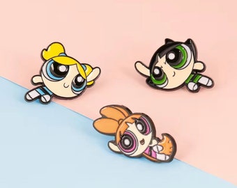Powerpuff Girls Pin - Etsy