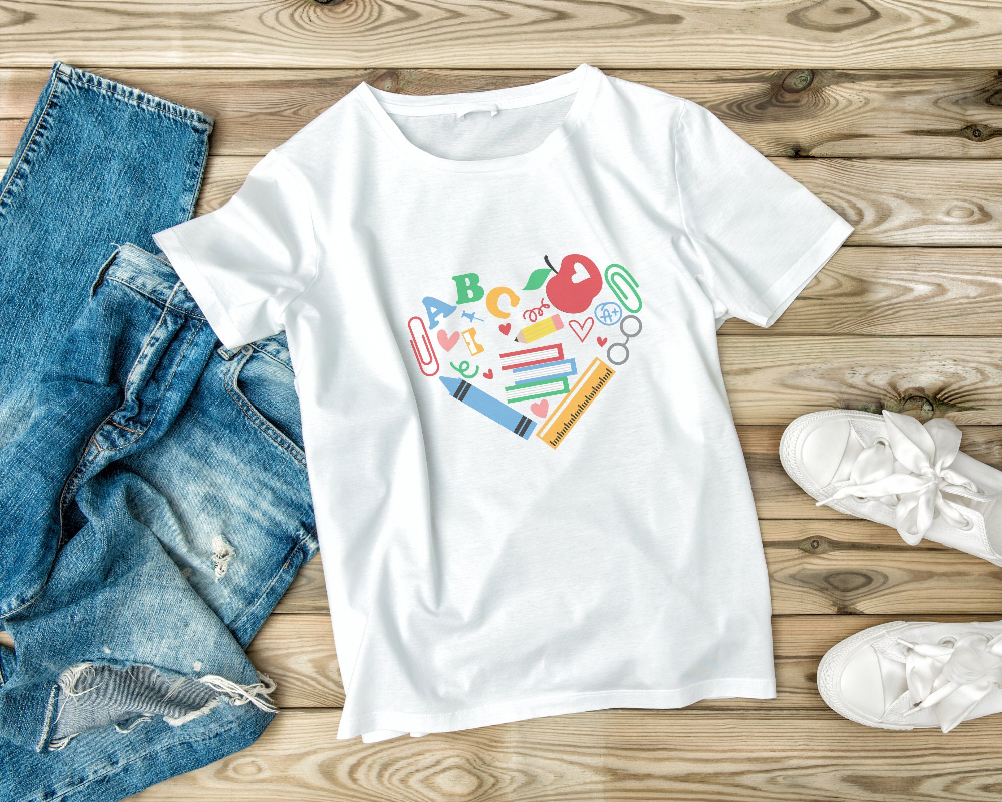 Teacher Svg Bundle Teacher Appreciation Svg Teacher Shirt - Etsy