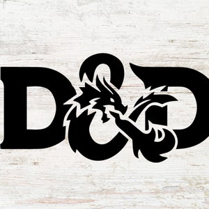 Dnd Svg Design, Dnd Png, Dice Dragon, Dungeons and Dragons Svg, Dnd ...
